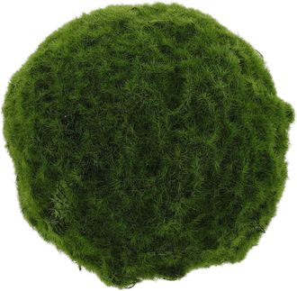 TOPBATHY Runde Künstliche Moosbälle Dekokugeln Aus Similiertem Moos Für Innen Und Außendekoration Bastelarbeiten Und Event-Dekoration Haltbar Und Pflegeleicht