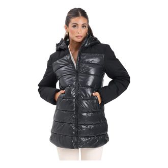 Jacqueline de Yong Jacqueline de Yong, Femme, Vestes, Noir, Taille: 36 FR Doudoune noire matelass&eacute;e