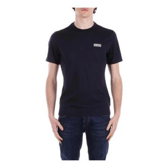 Barbour Blaues T-Shirt mit International Logo - - Tops - Herren - Blau - S