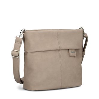 zwei Damen Handtasche Mademoiselle.M M8 Crossbody Bag 3 L Umhängetasche aus Kunstleder mit Geheimfach & Hauptfach mit Reißverschluss, inkl. kurzem & langen