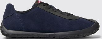 Camper Twins Sneaker aus Leder und Wildleder mit abstraktem zweifarbigem Muster