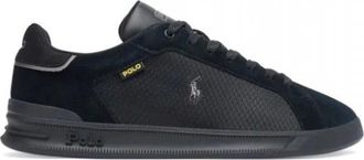 Ralph Lauren Homme, Chaussures, Noir, Taille: 42 EU Utility Leather Baskets