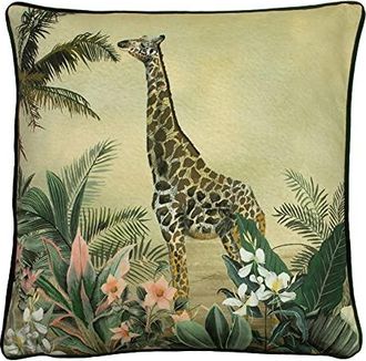 furn. Evans Lichfield Manyara Kissenbezug, Polyester, Giraffe