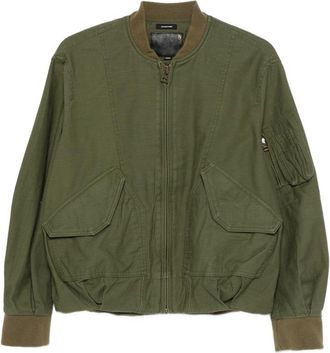 R13 Bubble Pocket Bomber Jacket