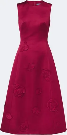 LEO LIN Verziertes Cocktailkleid Cleo aus Satin