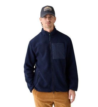 Knowledge Cotton Apparel Loose Fit Zip Fleece M - Fleecejacke - Herren