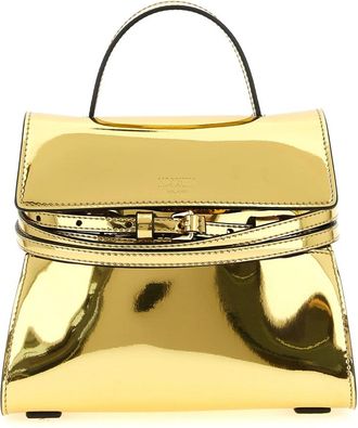 Moschino Femme, Sacs, Jaune, Taille: ONE Size Tie Me Handbag