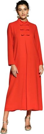 Moskada Femme, Robes, Rouge, Taille: 48 FR Polux Midi Dress