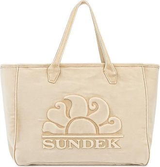 Sundek Femme, Sacs, Beige, Taille: ONE Size Tote Bags