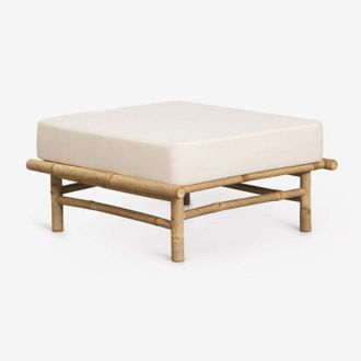 Sklum Gartenhocker aus Bambus Isendra