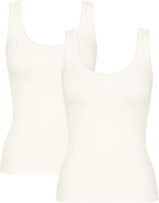 sloggi GO Tank Top C2P Femme, Silk White, XL
