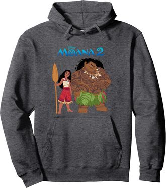 Disney Moana 2 Maui & Moana Oceania Duo Pullover Hoodie