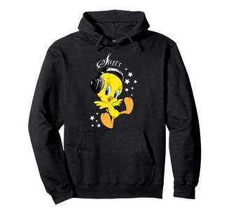 Looney Tunes Kinder Tweety Kopfh&ouml;rer Pullover Hoodie