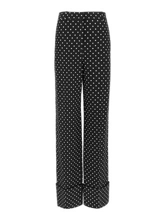 Valentino Garavani Pantalons D&eacute;contract&eacute;s - Blanc
