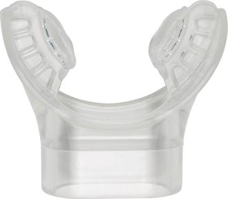 Cressi Unisex-Adult Snorkel Mouthpiece Mundstück Original Ersatzteil für Schnorchelschläuche, Transparent, Einheitsgröße