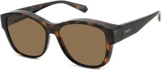 Polaroid unisex, Accessoires, Brun, Taille: 58 MM Lunettes de soleil
