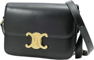Celine Sac bandouli&egrave;re vintage doccasion - Femme - Pre-owned - Noir - Taille: ONE Size