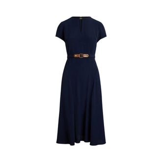 Ralph Lauren Seidenkleid - - Dresses - Damen - Blau - 2XS