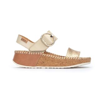 Pikolinos Femme, Chaussures, Jaune, Taille: 38 EU Marina Platform Sandal