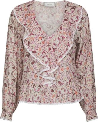 Neo Noir Femme, Blouses et Chemises, Rose, Taille: 46 FR Blouses
