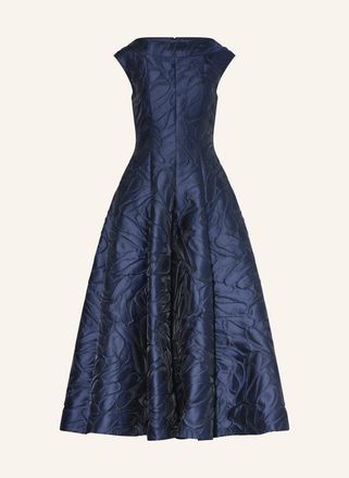 Talbot Runhof Talbot Runhof Cocktailkleid Aus Jacquard blau