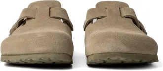Birkenstock Suede Clog - Khaki
