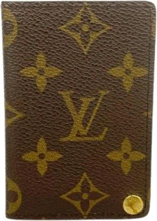 Louis Vuitton unisex, Pre-owned, Brun, Taille: ONE Size Portefeuille en tissu doccasion