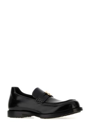 Balenciaga Womens Confy Loafer Black Calf