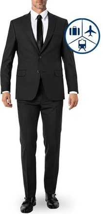 Carl Gross Carl Gross Herren Anzug grau Woll-Stretch