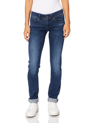G-Star G-Star Damen Midge Saddle Straight Jeans, Blau (medium aged D02153-8464-071), 23W / 32L