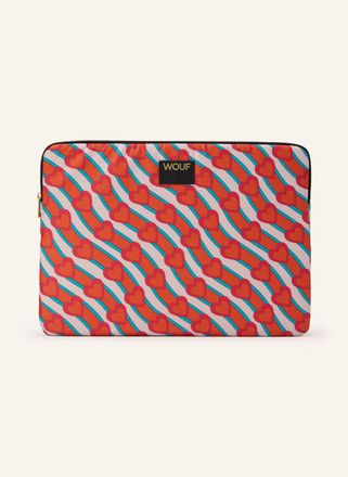 Wouf Wouf Laptop-H&uuml;lle Glow rot