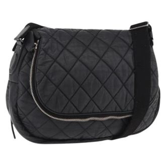 Chanel Pre-owned Vintage Canvas Shoulder Bag - - Pre-owned - Damen - Schwarzk - ONE SIZE