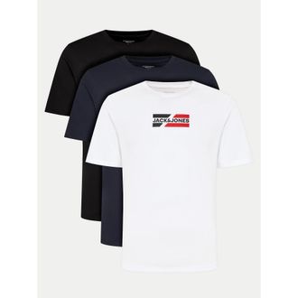 Jack & Jones Jack & Jones T-Shirt-Set JJecorp Graphic Tee 12277755 Bunt Regular Fit