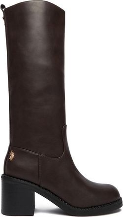 U.S.Polo Association Stiefel U.S. Polo Assn. EO-SABINA002W/EY1 Braun