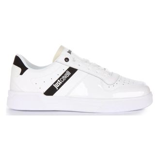 Just Cavalli Minimalistische Wei&szlig;e Sneaker Stilvolles Design - - Shoes - Herren - Wei&szlig; - 45 EU