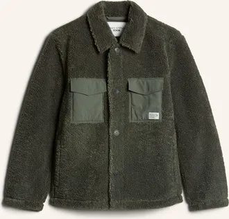 Marc O'Polo Denim Marc Opolo Denim Teddyfelljacke gruen