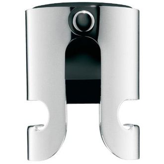 WMF Clever&More Sektverschluss 4 cm, Champagner Verschluss, Sektflaschenverschluss, Cromargan Edelstahl mattiert, Flaschenverschluss