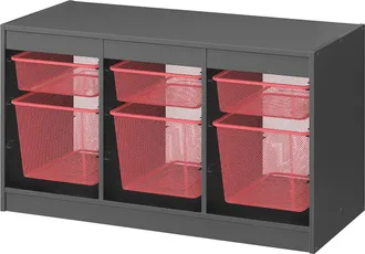 IKEA TROFAST Aufbewahrung mit Boxen