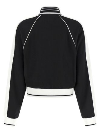 Amiri Striped Raglan Jacket - Black