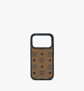 MCM iPhone 17 Pro Impact-iPhone-H&uuml;lle MCM X CASETiFY mit Monogramm