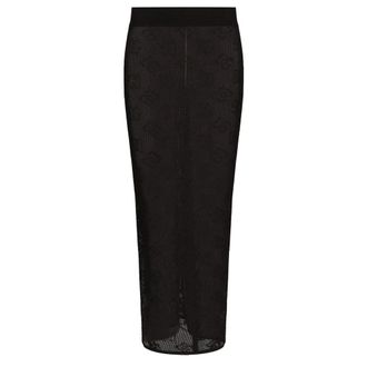 Dolce & Gabbana Mesh-Stitch Bleistiftrock - - Skirts - Damen - Schwarzk - S