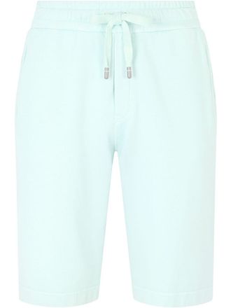 Dolce & Gabbana short de jogging &agrave; patch logo - Vert