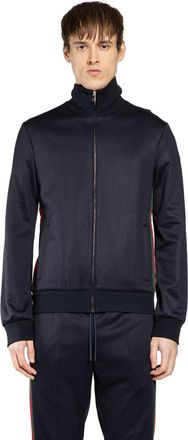 Gucci Technical Jersey Track Jacket with Web