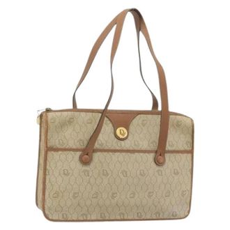 Dior Pre-owned Vintage Canvas Hand Bag - - Pre-owned - Damen - Beige - ONE SIZE
