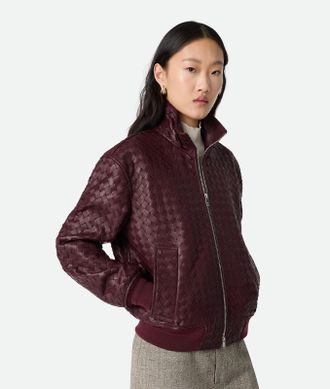 Bottega Veneta Blouson En Cuir Intrecciato - Bottega Veneta