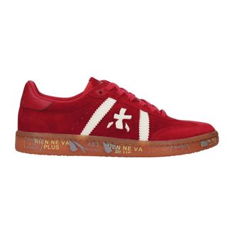 Premiata Femme, Chaussures, Rouge, Taille: 37 EU Bonnied Baskets