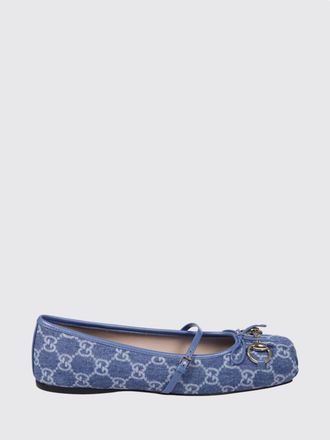 Gucci Ballerine Femme couleur Bleu