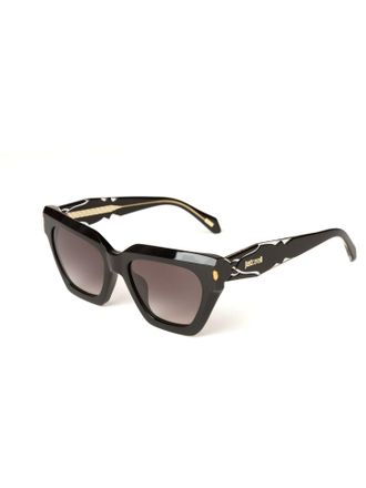 Just Cavalli Sonnenbrille Gl&auml;nzendes Schwarz