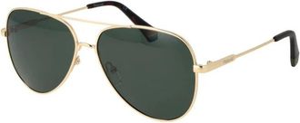 Polaroid unisex, Accessoires, Jaune, Taille: ONE Size Lunettes de soleil &agrave; monture en m&eacute;tal