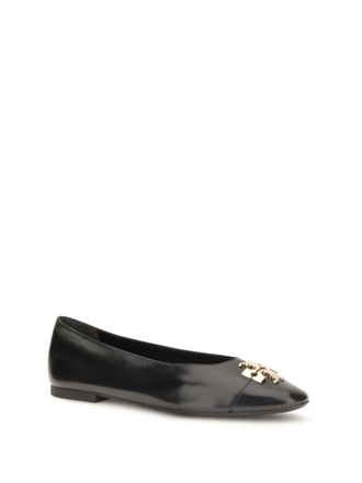 Tory Burch Womens Charlie Ballerinas Perfect Black - / Flat Shoes